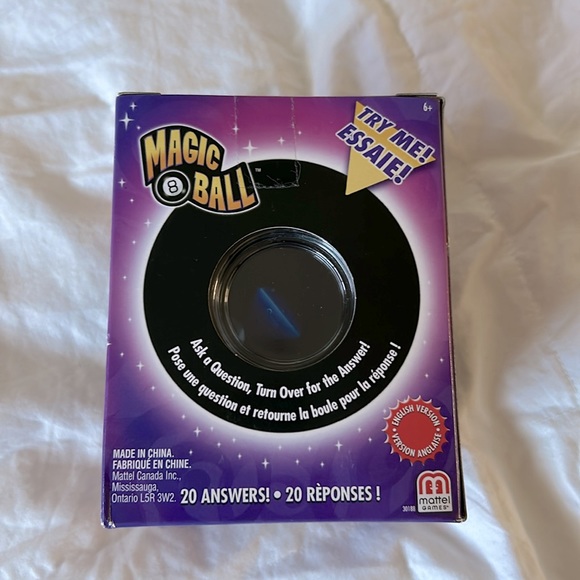 Mattel | Games | Nwt Mattel Magic 8 Ball | Poshmark